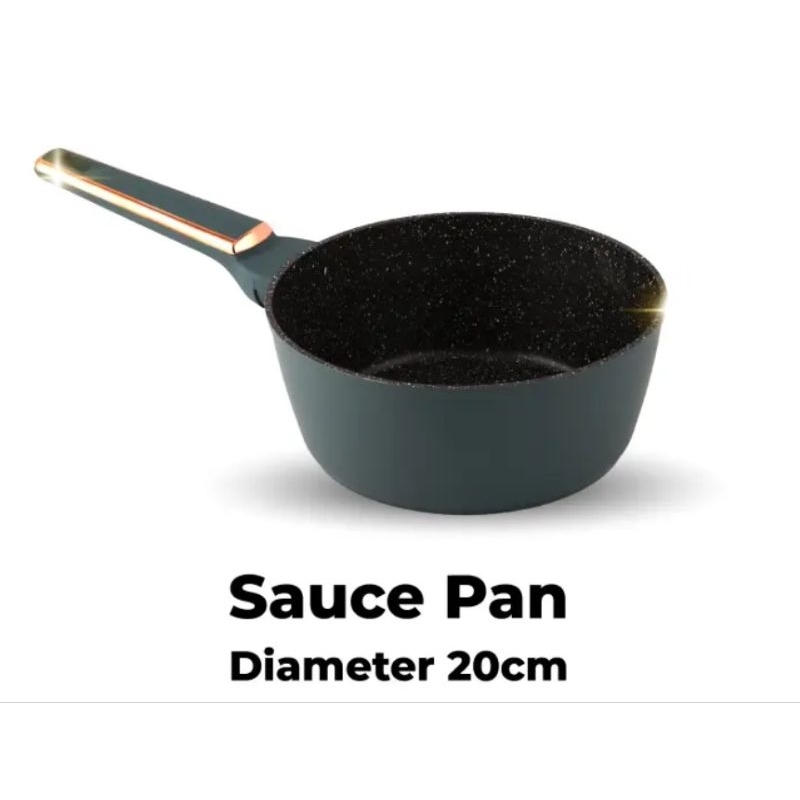 Jual FLORINA SET PAN , FRY PAN, SAUS PAN, CASSEROLE with LID, GRILL PAN ...