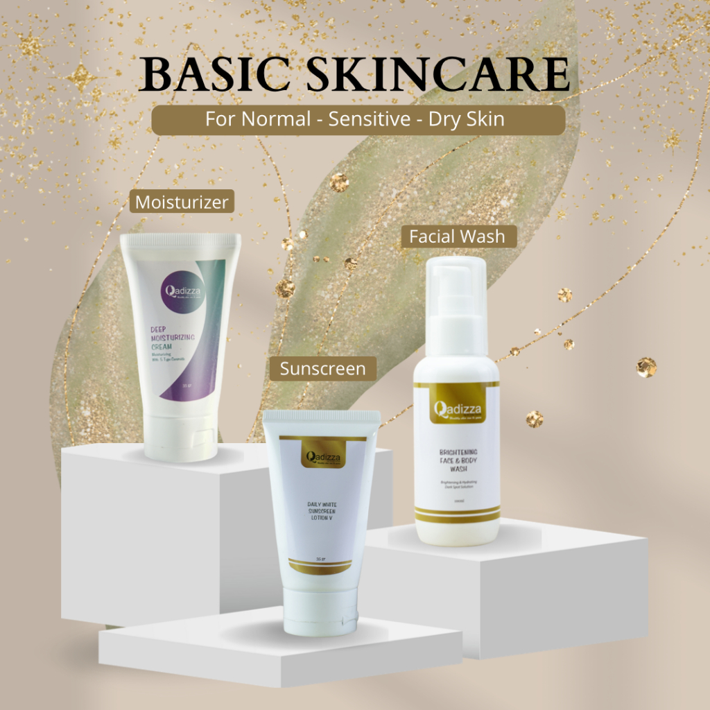Jual QADIZZA PAKET BASIC SKINCARE Efektif Melembabkan Kulit dan ...