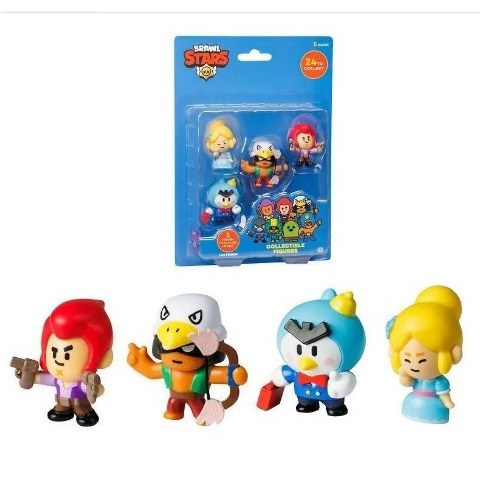 Jual BRAWL STARS FIGURES 5 PACK ASST | Shopee Indonesia