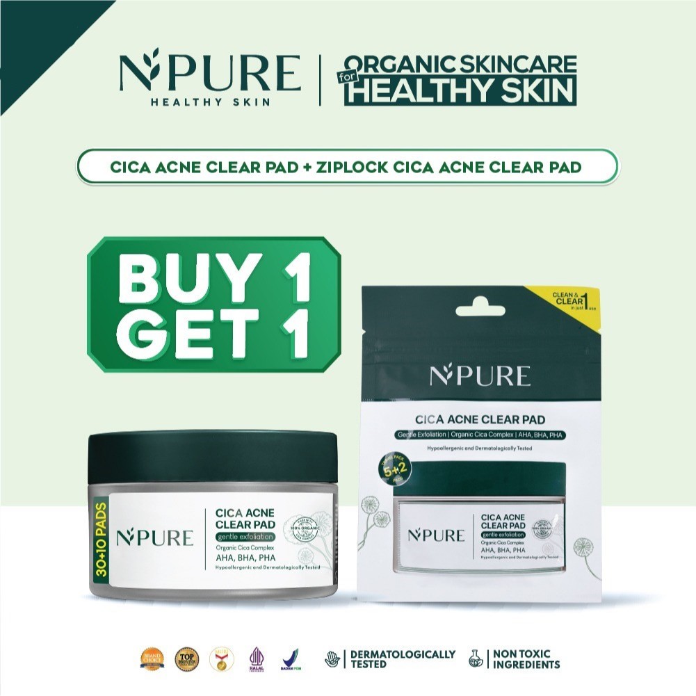 Jual Npure Cica Clear Pad 100g | Shopee Indonesia