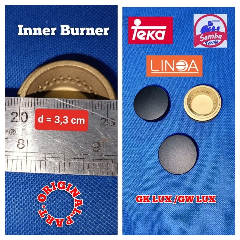 Jual INNER BURNER ( BURNER API LILIN ) TEKA GW LUX / GK LUX. | Shopee ...