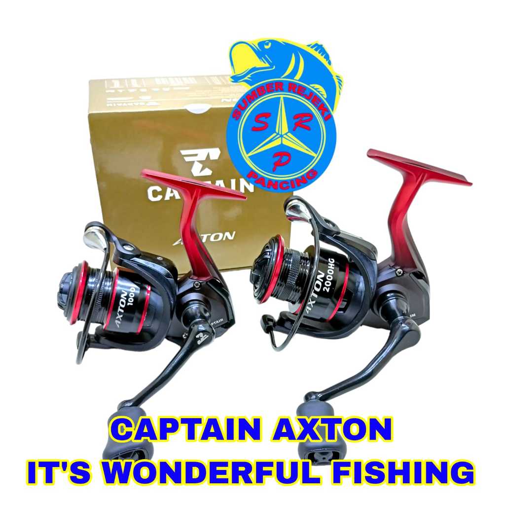 Jual Reel Captain Axton 800 1000 2000 3000 4000 6000 | Shopee Indonesia
