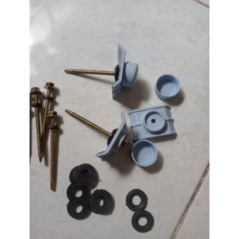 Jual Roof Seal UPVC Baut Sekrup Atap alderon lengkap Baut 7cm | Shopee ...