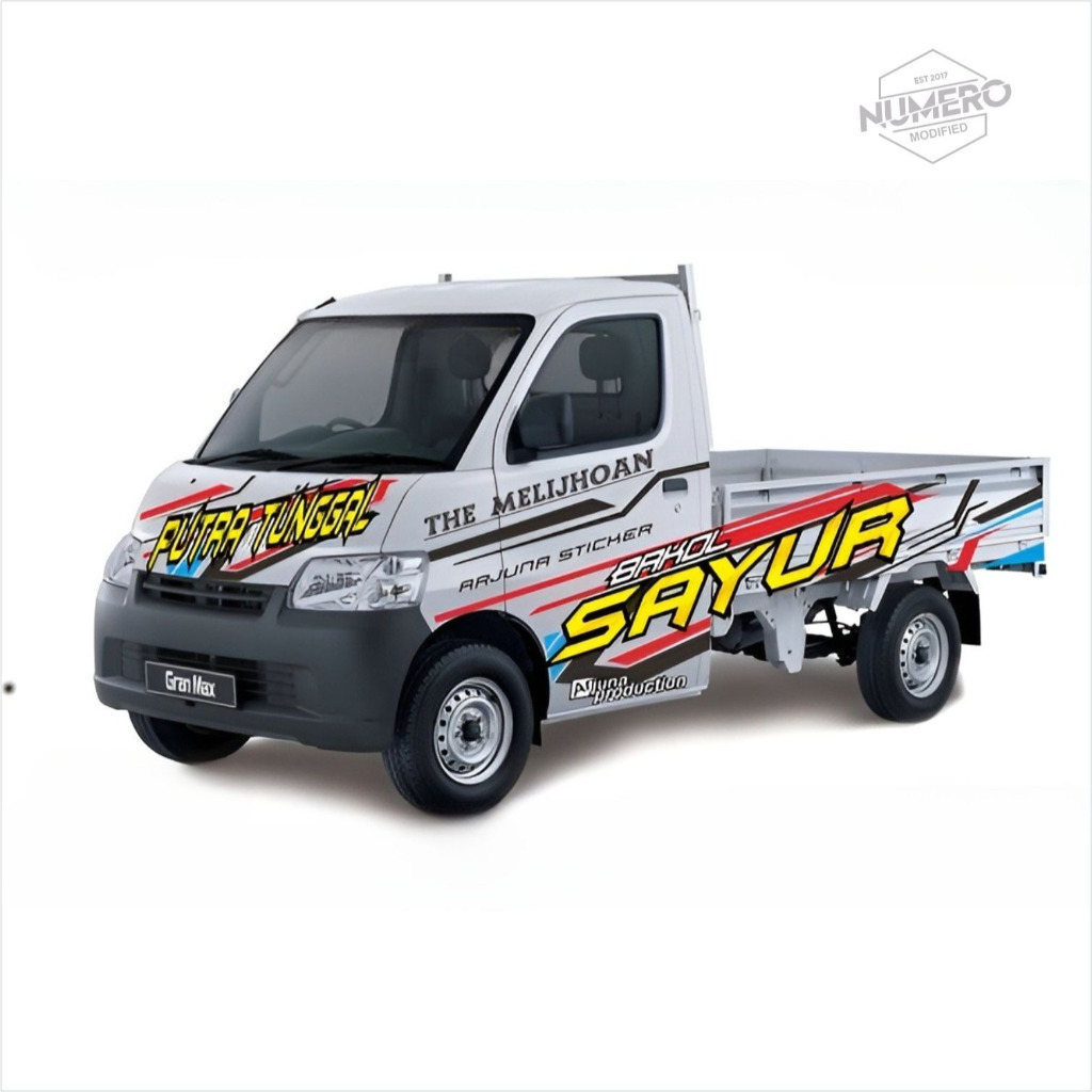 Jual Cutting Sticker pickup grandmax l300 luxio carry mobil by numero ...