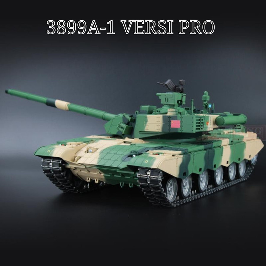 Jual Henglong RC Tank 3899-1 ZTZ 99 MBT Metal Track & Gearbox, Smoke ...
