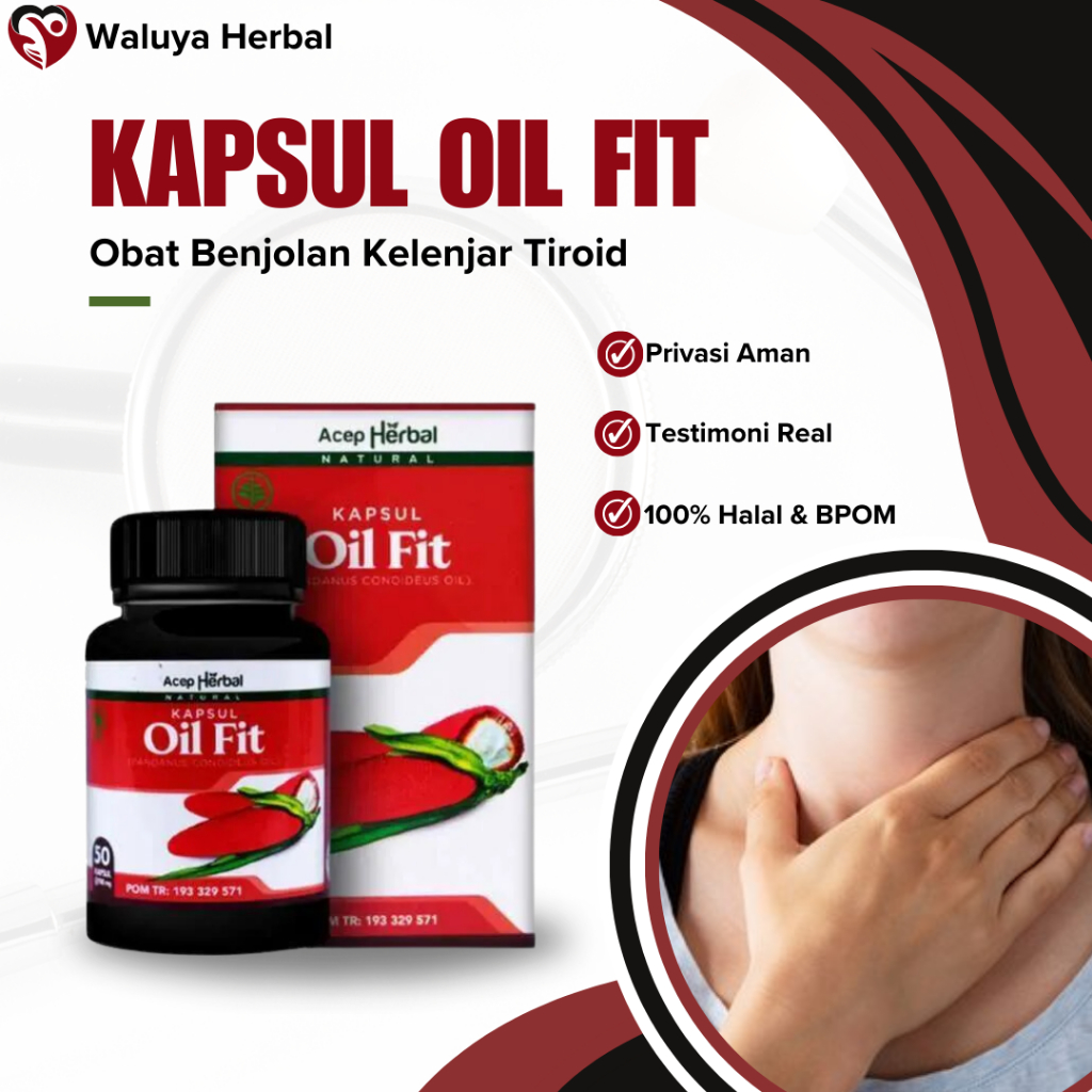 Jual Obat Hipertiroid Benjolan Dileher Pengempis Gondok Kelenjar Tiroid ...