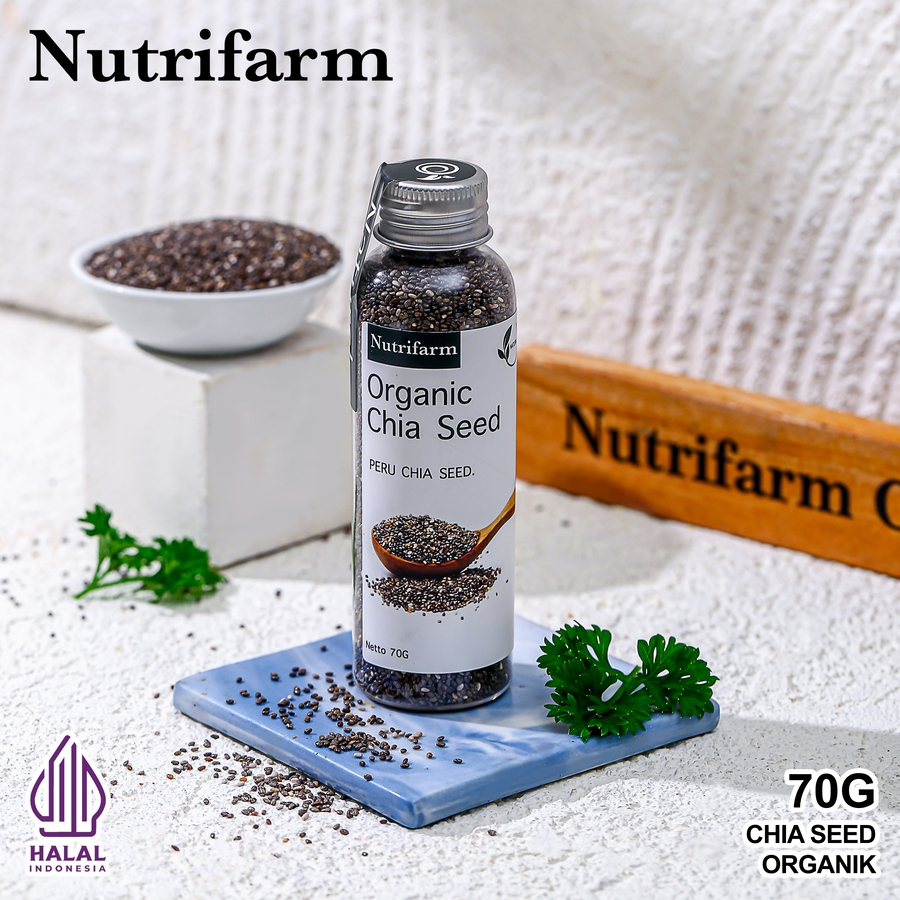 Jual Nutrifarm Chia Seeds 70g | Shopee Indonesia