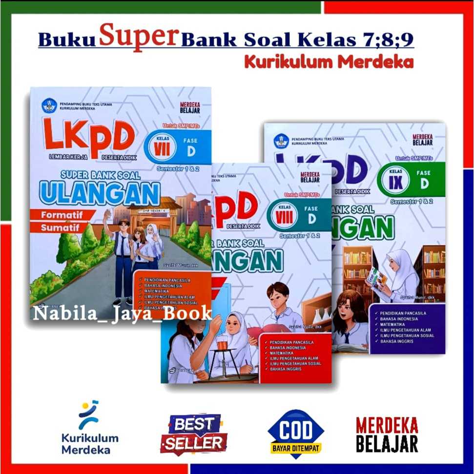 Jual Buku Lembar Kerja Peserta Didik/LKPD Pintar Ulangan Formatif ...