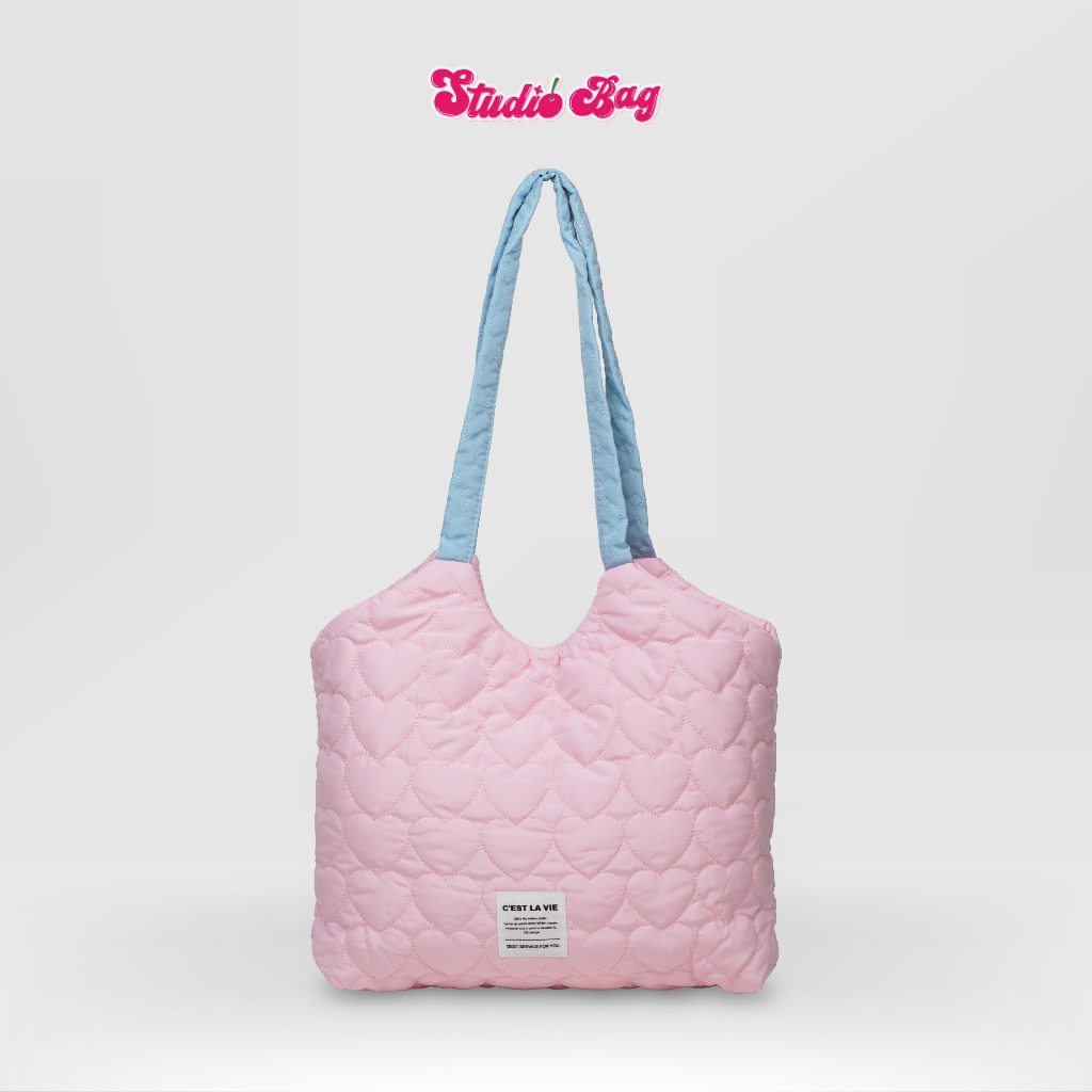 Jual STUDIOBAG - JASMINE Tote Bag Wanita Handbag Cewek Remaja Puffy Bag ...