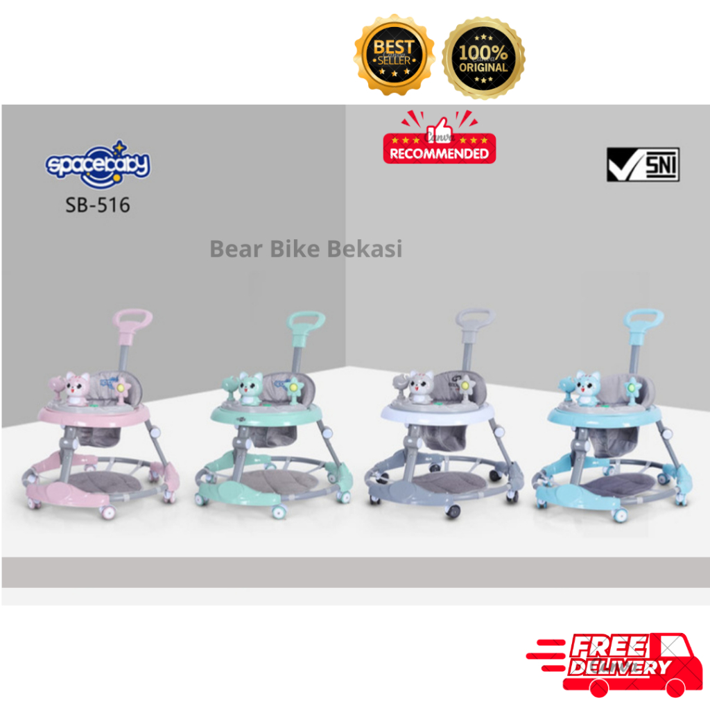 Jual Space baby walker pacific original SB-511 / 512 / 513 / 516 / 701 ...
