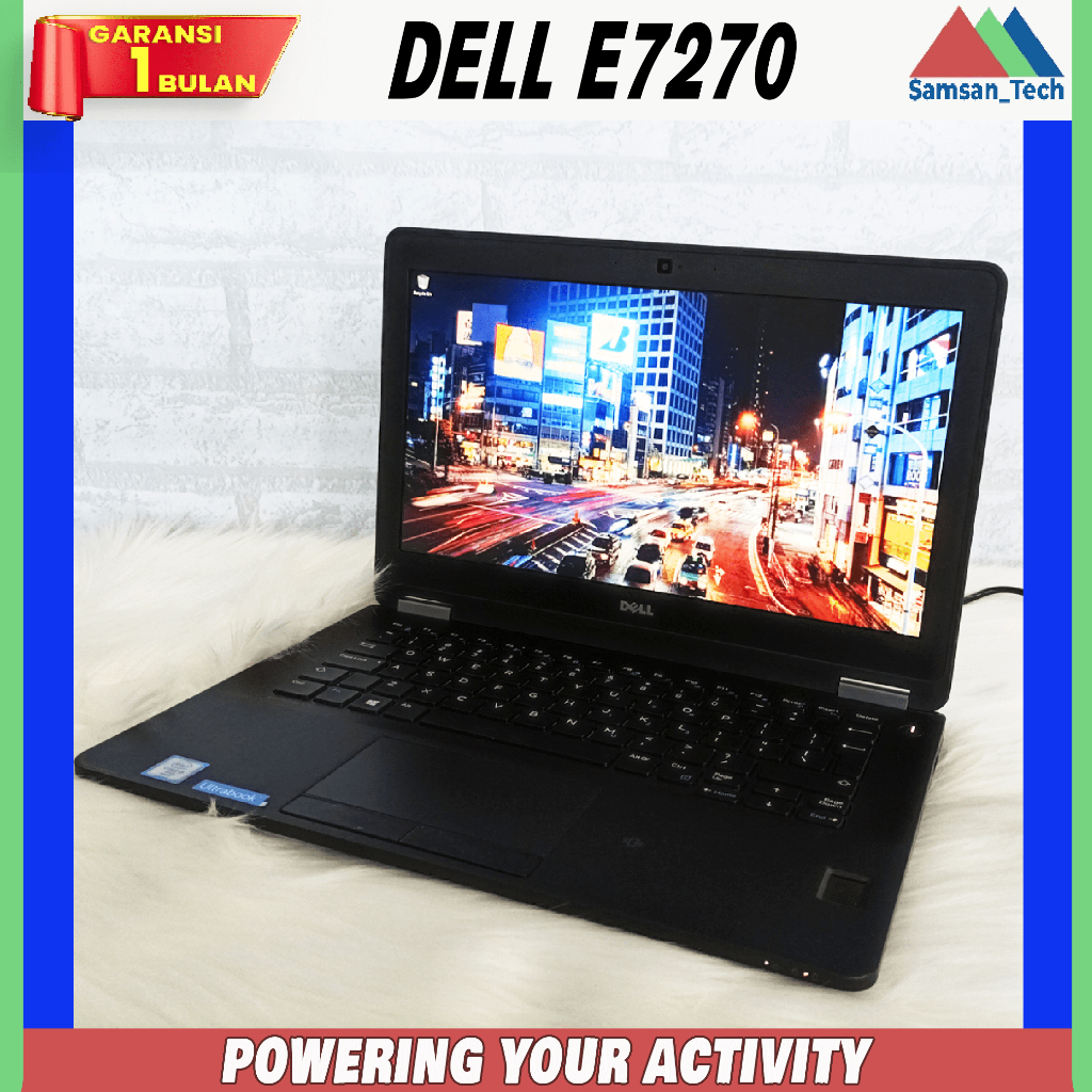 Jual Laptop Dell Latitude E7270 i7 Gen6 RAM 8GB SSD 256GB 12,5inch Slim ...