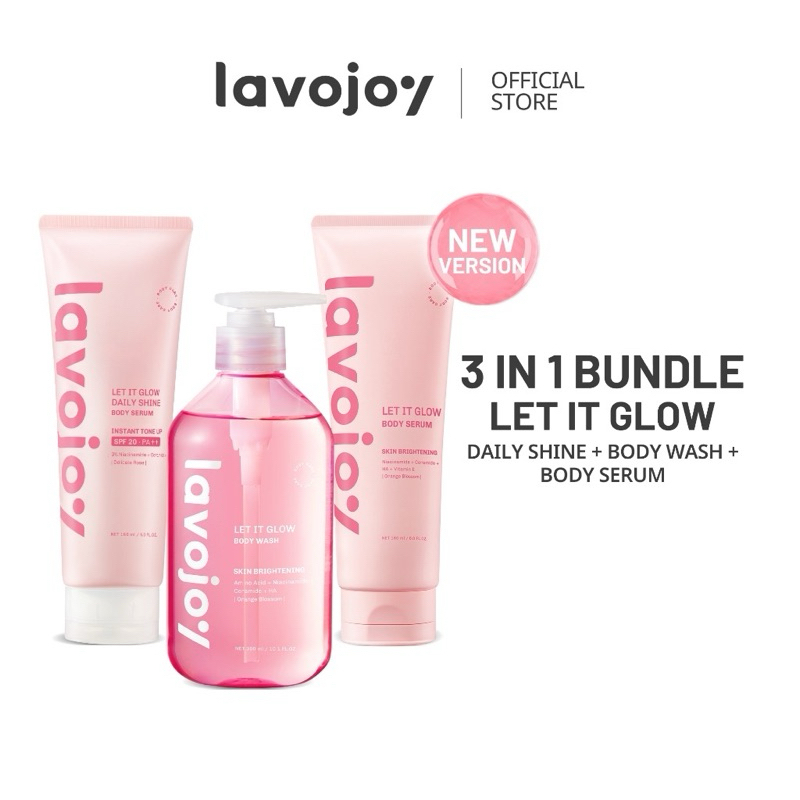 Jual [NEW LAUNCH] LVJ lavojoy Series Let It Glow Skin Brightening Upgraded Version | Body Serum ...