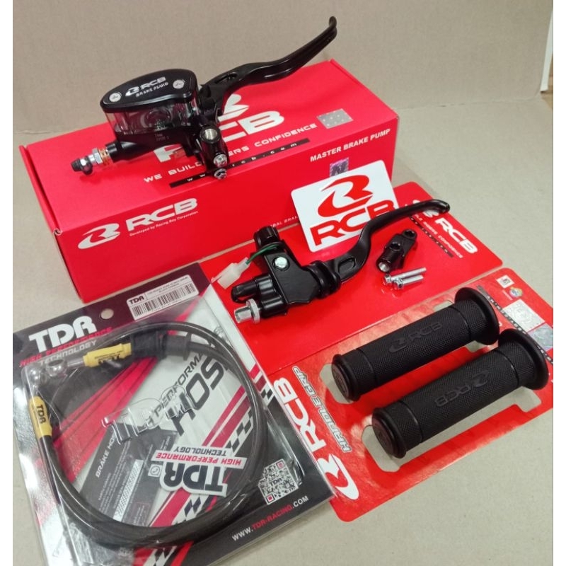 Jual MASTER REM RCB E2 OVAL 14MM PLUS KIRI RCB REM/KOPLING PLUS ...