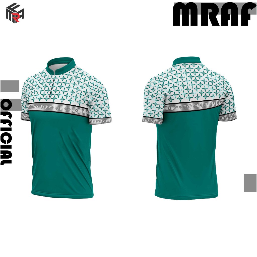 Jual MRAF - Kaos Jersey Koko Fullprinting Pria Kekinian Model Kerah ...