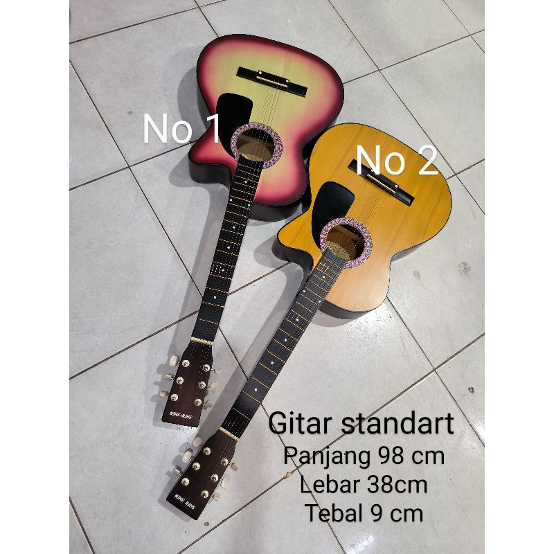 Jual Alat Musik Gitar Shen Shen Shenshen Senar 6 Standart (Panjang 98cm ...