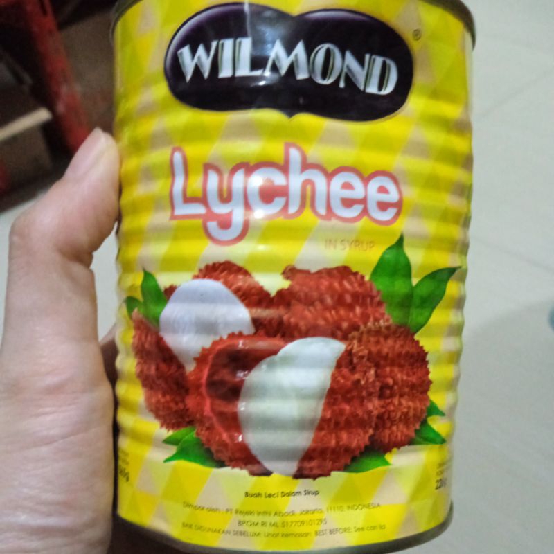 Jual Wilmond Lychee in Syrup 565gr 565 gram lychee kaleng | Shopee ...
