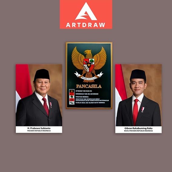 Jual cetak foto presiden dan wakil presiden+BINGKAI 20x30 | Shopee Indonesia