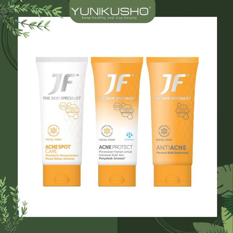 Jual JF ACNE TREATMENT FACIAL WASH | Acne Spot | Acne Protect | Anti ...