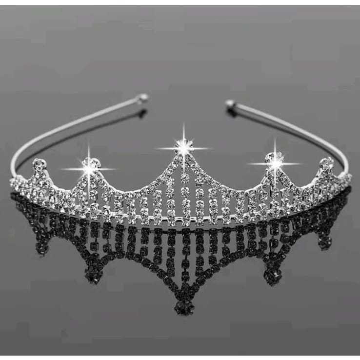 Jual Mahkota Bridesmaids / Wisuda - Wedding Crown Simple Elegan ...