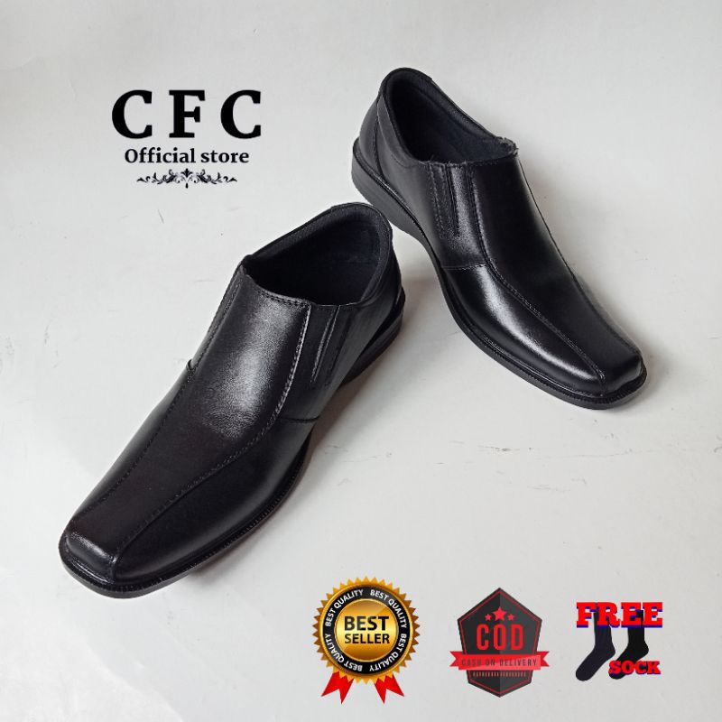 Jual Sepatu Pantofel Pria kulit pormal Kerja kantor Resmi pernikahan ...