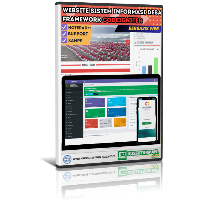 Jual Aplikasi Website Sistem Informasi Desa | OpenSID | framework CodeIgniter | PHP 8.1 | Shopee ...