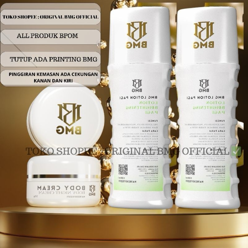 Jual READY BMG LOTION ANGGUR DOSTING VIRAL . PAKET SIANG MALAM ISI 100ml . Dosting ampuh atasi ...