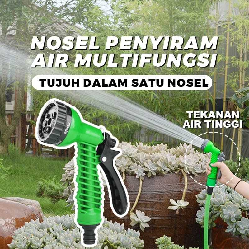 Jual BD SEMPROTAN air Hoze Nozzle 7 posisi Palazzo semprot taman, mobil ...