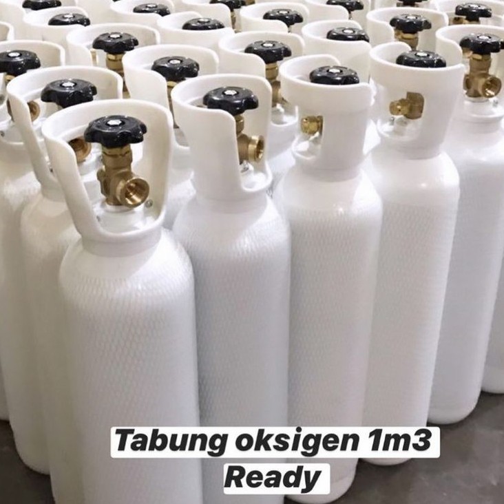 Jual Tabung Oksigen 1m3 Isi Full / Tabung O2 1m3 + Isi Full | Shopee ...