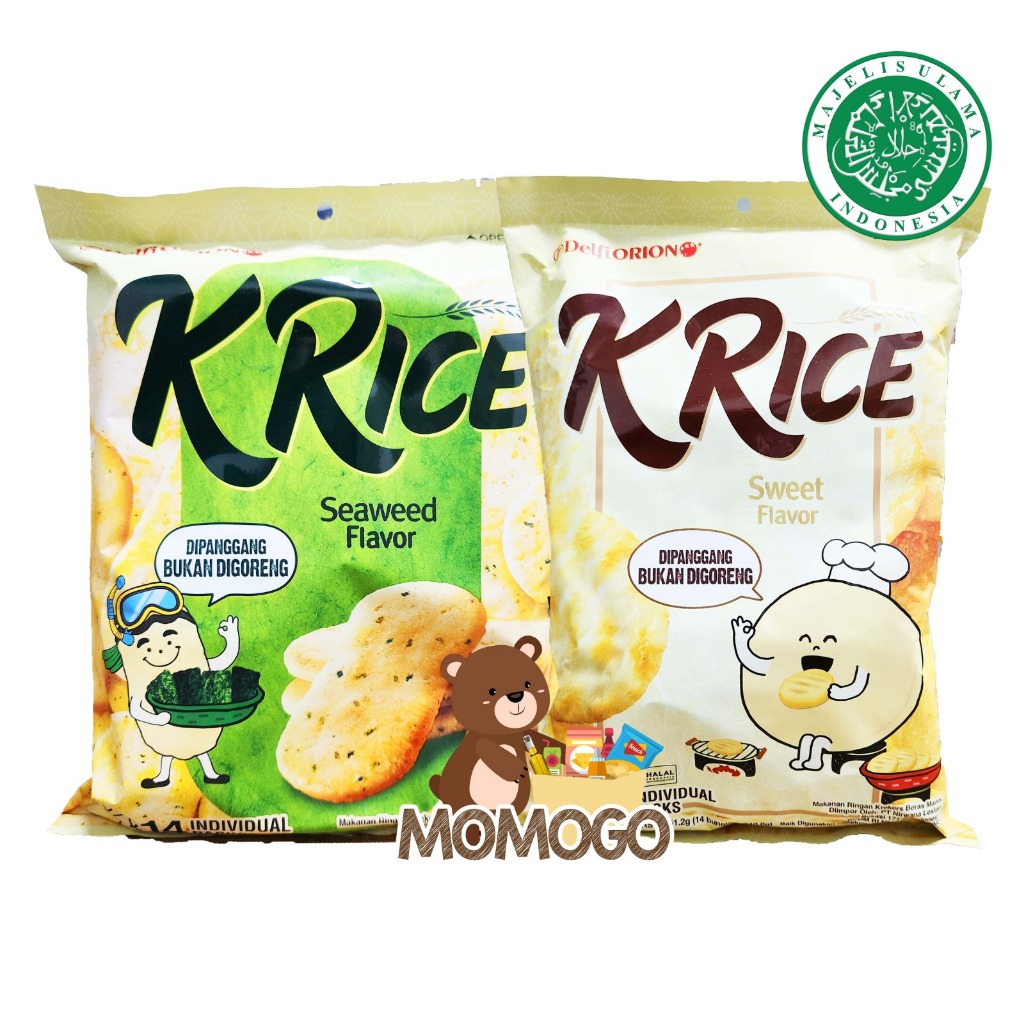 Jual DELFI ORION ORICE KRICE SEAWEED / SWEET FLAVOR / CHEESE POTATO ...