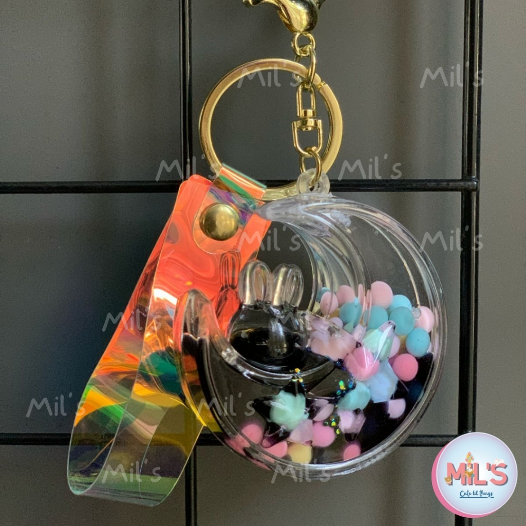 Jual [ CUTE MIL'S ] GANTUNGAN KUNCI BULAN BINTANG KELINCI MICKEY MINNIE ...