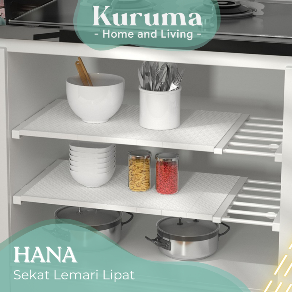 Jual KURUMA - HANA Storage Devider Lemari Pakaian Serbaguna Rak Pemisah ...