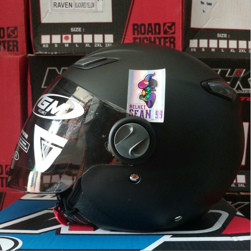 Jual HELM GM VENUS HIJAB SERIES ALL WARNA VISOR LIGHT SMOKE HALF FACE ...