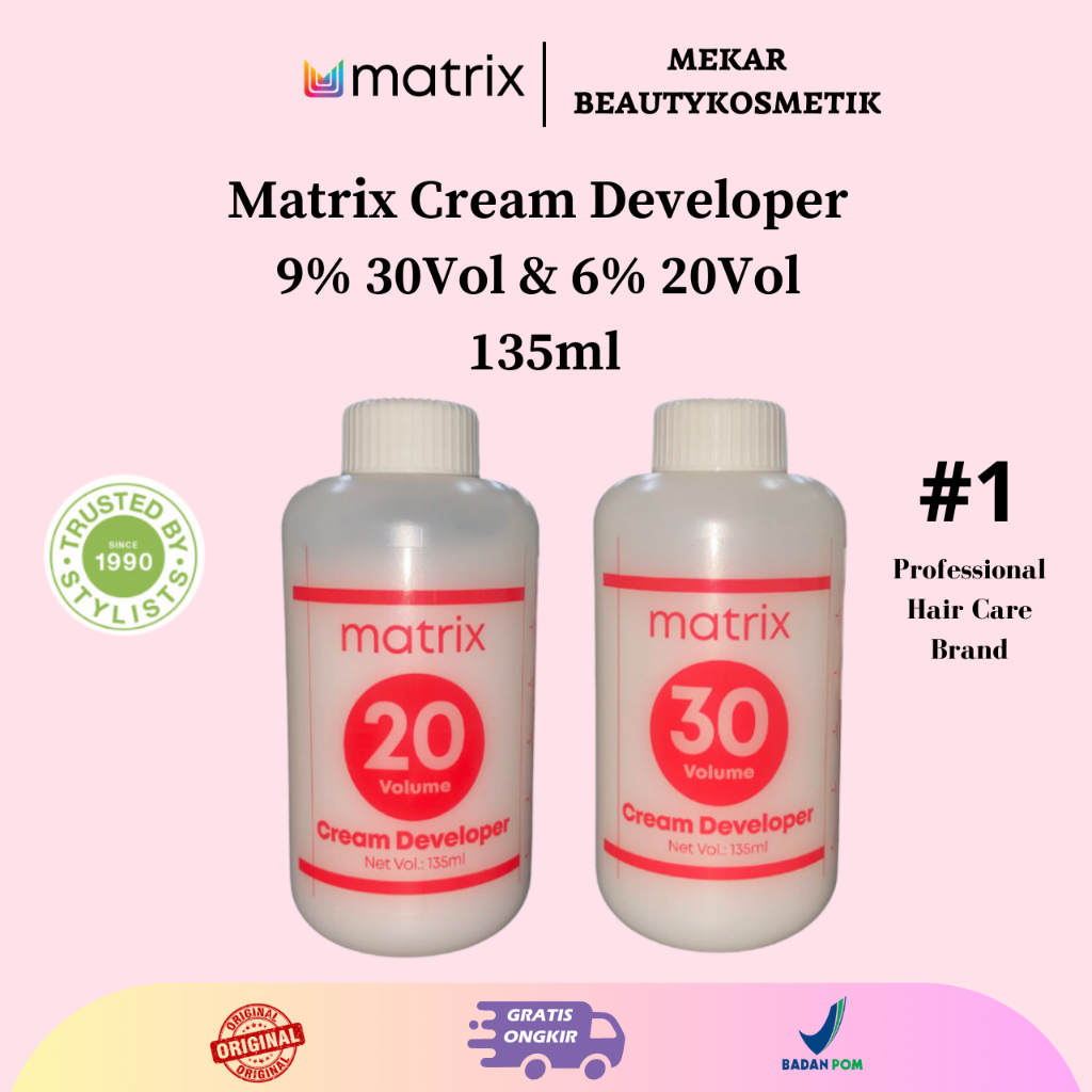 Jual MATRIX Oxydant Cream Developer 135ml | Developer | Shopee Indonesia