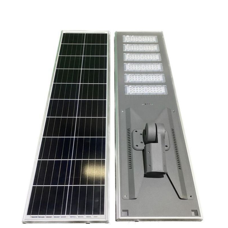 Jual LAMPU PJU LED SOLAR JALAN LED PANEL SURYA STREET LIGHT 6 BARIS LED ...