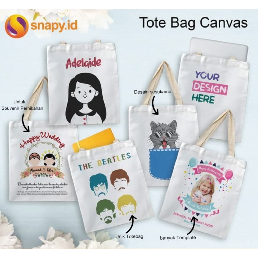 Jual TOTEBAG CUSTOM | Shopee Indonesia