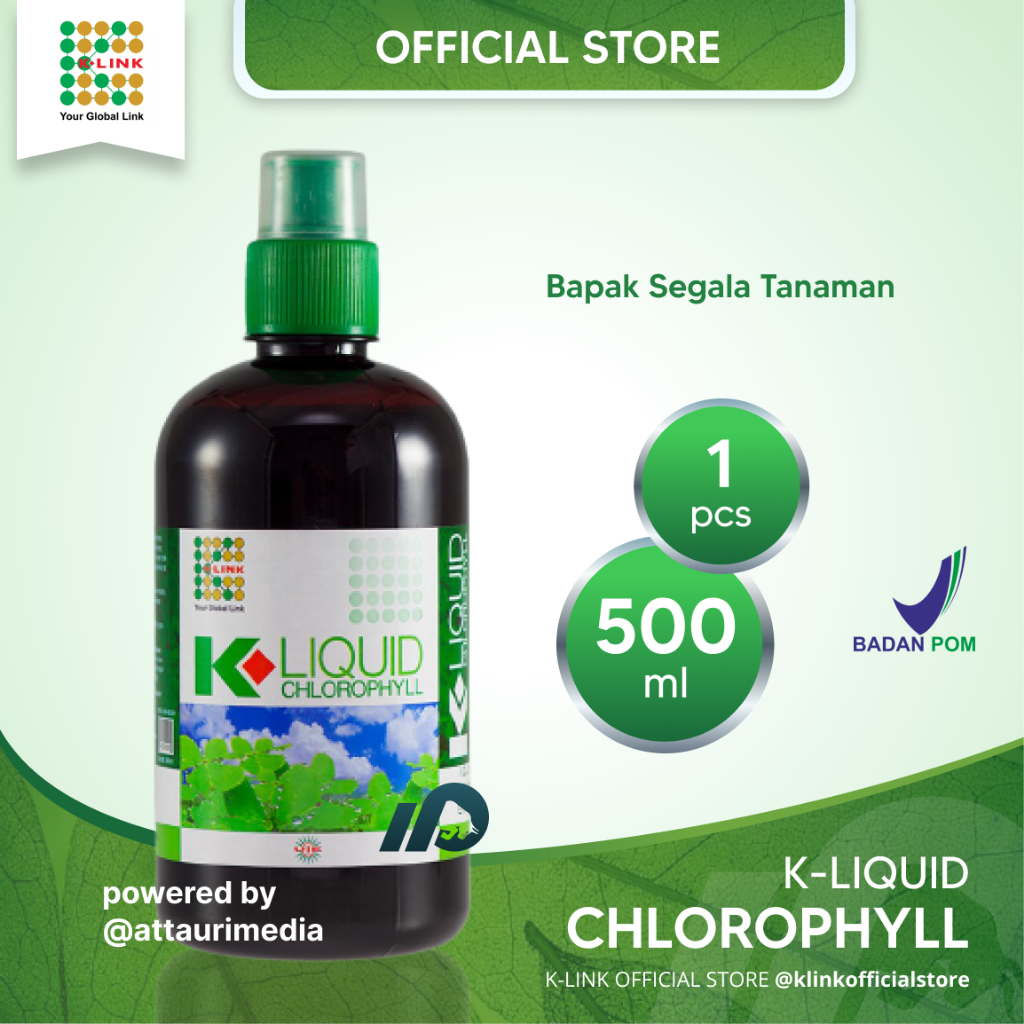 Jual K-LIQUID CHLOROPHYLL 500 ml KLOROFIL K-LINK ORIGINAL Clorofil ...