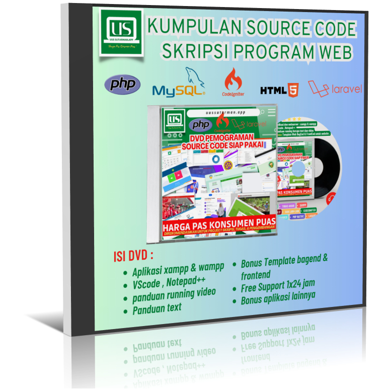 Jual Kumpulan Source Code Aplikasi Pemograman Berbasis Web Skripsi Shopee Indonesia 