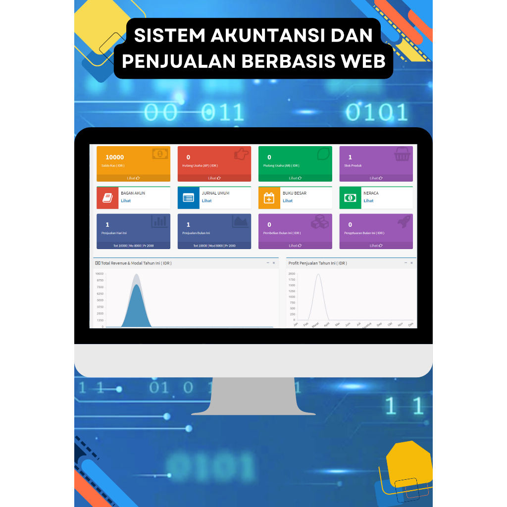 Jual Sistem Akuntansi dan Penjualan Berbasis Web | Shopee Indonesia