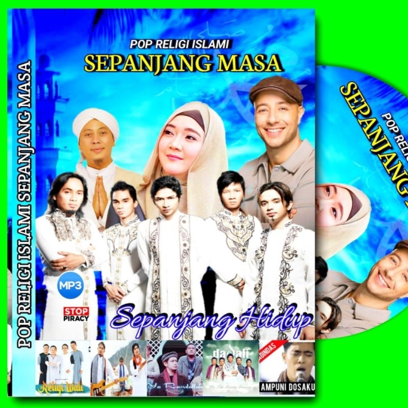 Jual KASET CD MP3 LAGU POP BAND INDONESIA RELIGI ISLAMI-ALBUM RELIGI MP3-KASET DVD MP3 RELIGI ...