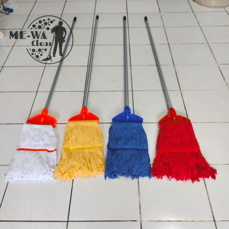 Jual MOP PEL JEPIT COMPLETE / PEL LANTAI WARNA | Shopee Indonesia