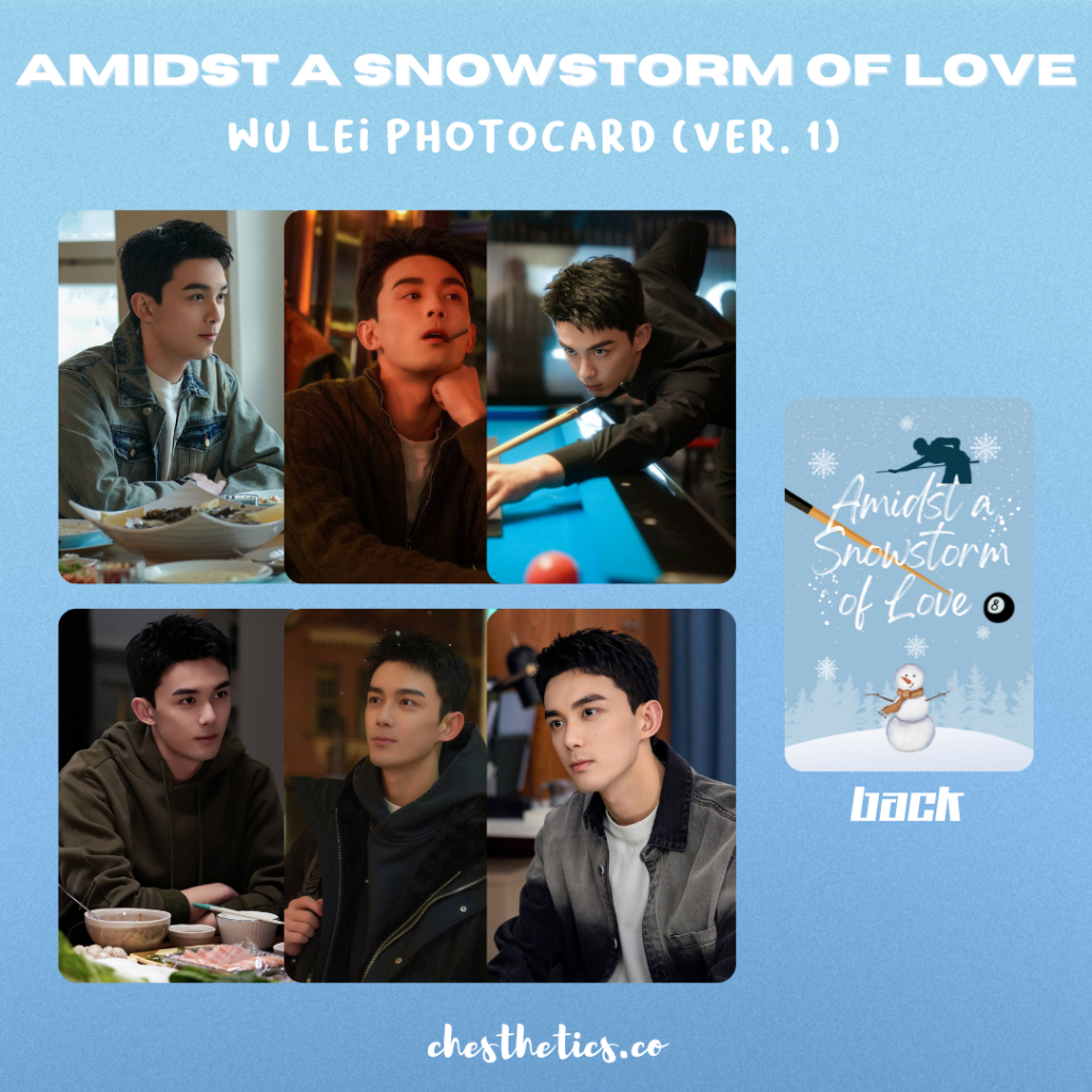 Jual Amidst a Snowstorm of Love CDrama China Chinese Drama Photocard ...