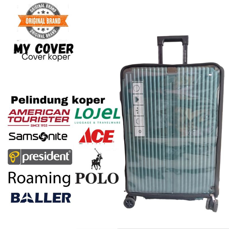 Jual SARUNG KOPER cover koper pelindung koper untuk semua brand koper ...