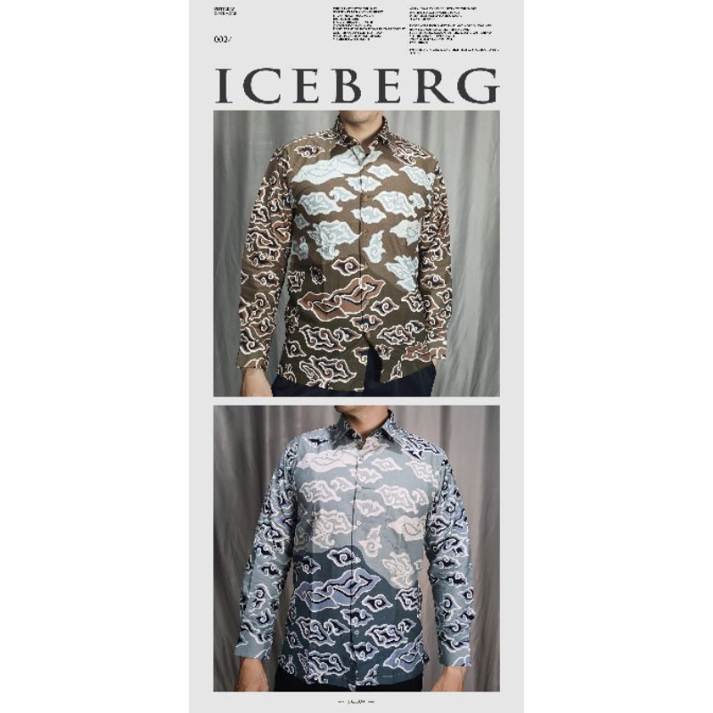 Jual Batik Motif Mega Langit Salice Paolo Reguler Lengan Panjang ...