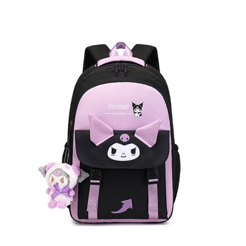 Jual (READY) Ransel kuromi Tas Sekolah Sanrio Ransel anak karakter Tas Cinnamoroll / Tas Kuromi ...