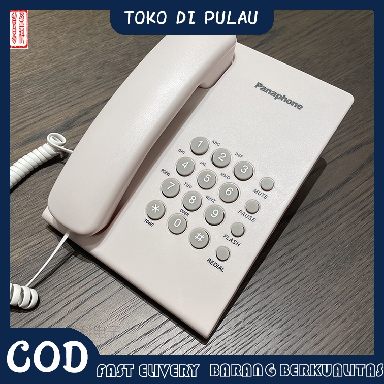 Jual Telepon Kantor Rumah KX-TS670 Telepon Kabel Panaphone | Shopee Indonesia