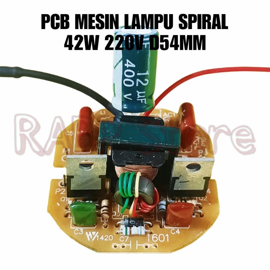 Jual MESIN PCB LAMPU SPIRAL 42W DIAMETER 54MM - MESIN LAMPU SPIRAL 42W ...