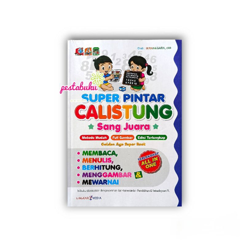 Jual Buku Anak Calistung - Cover Putih (LM) | Shopee Indonesia