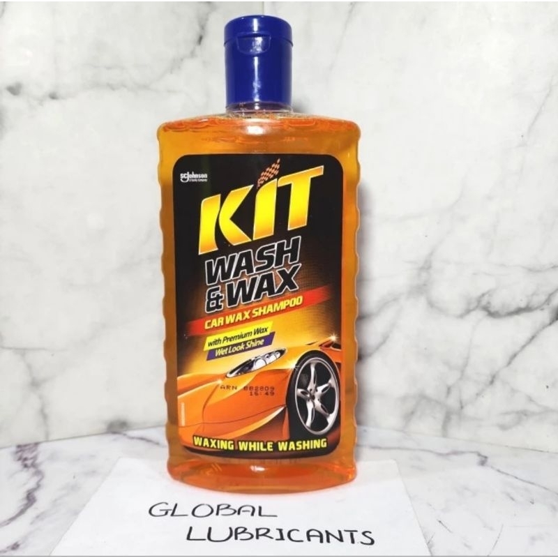 Jual KIT WASH & WAX Botol 500mL (Shampoo/ Sabun Mobil/ Motor/ Kendaraan ...