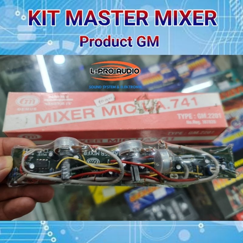 Jual Kit master mixer IC 741 produk GM | Shopee Indonesia