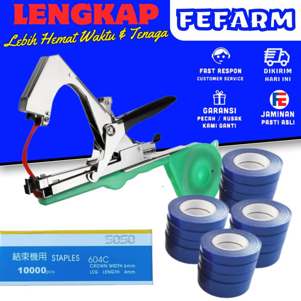 Jual Paket Tapetol Lengkap Tinggal Pakai Alat Pengikat Tanaman Lebih ...